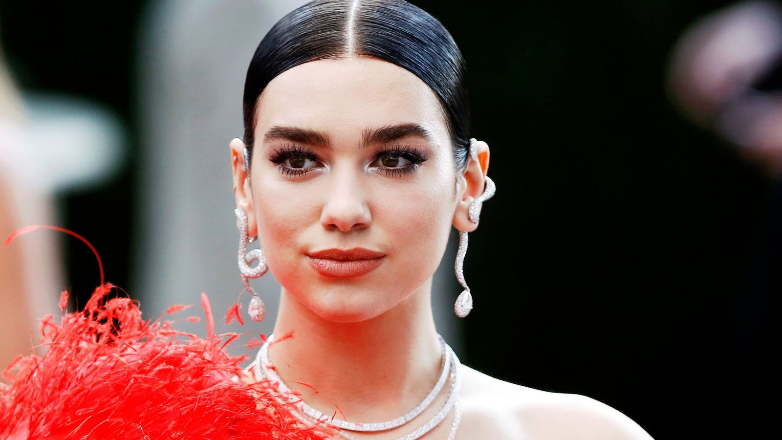 Dua Lipa Stuns In Black See-Through Dress – Diply