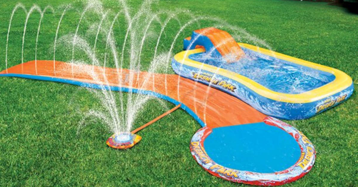 Turn Your Backyard Into A Water Park With An Inflatable 3-In-1 Splash ...