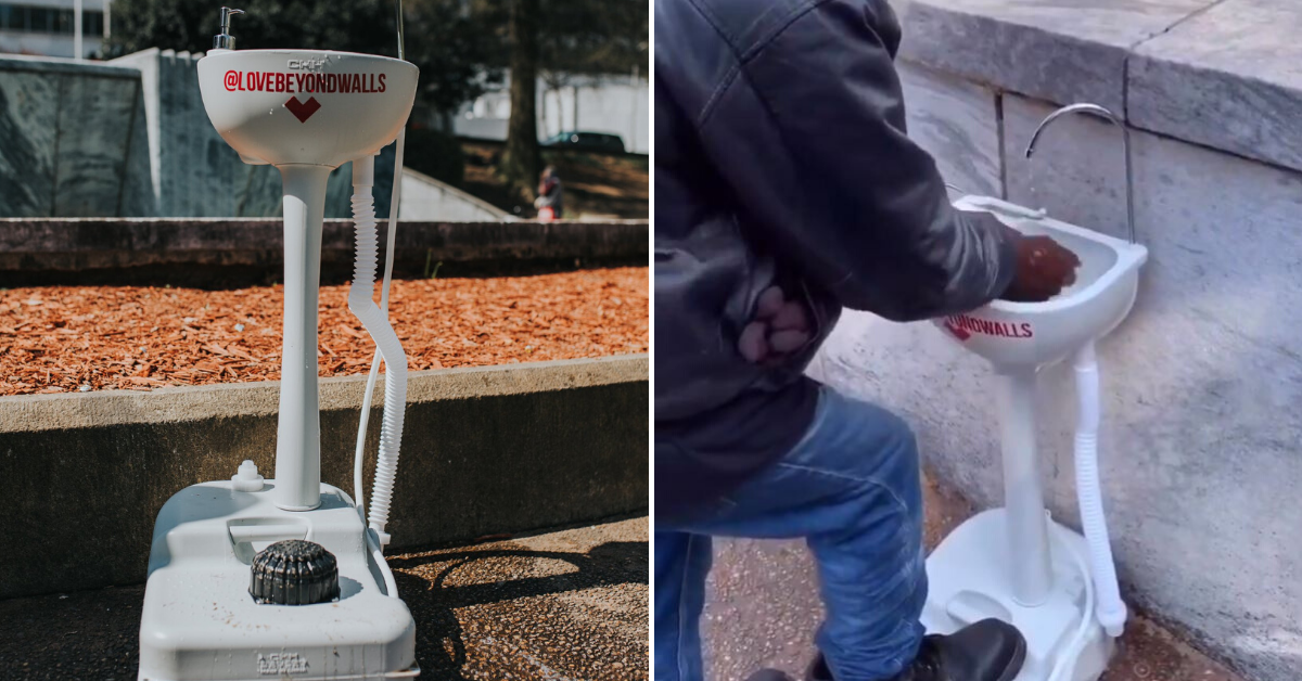 Man Brings Homeless People Hand Washing Stations: ‘They Are Just As ...
