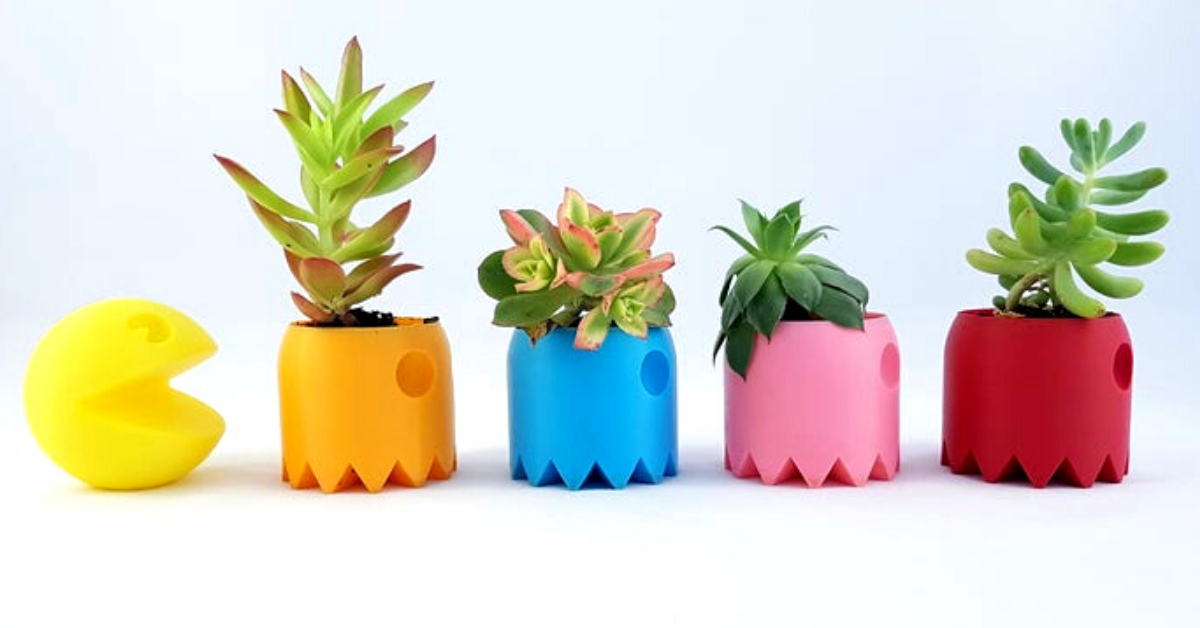 You Can Buy Pac-Man Succulent Planters That Make The Cutest Windowsill ...