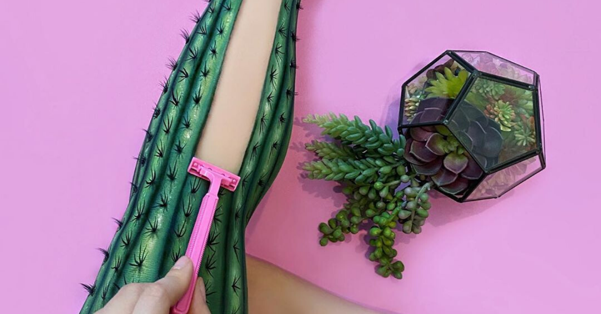 Makeup Artist Creates Mind-Boggling Optical Illusions On Her Body With ...