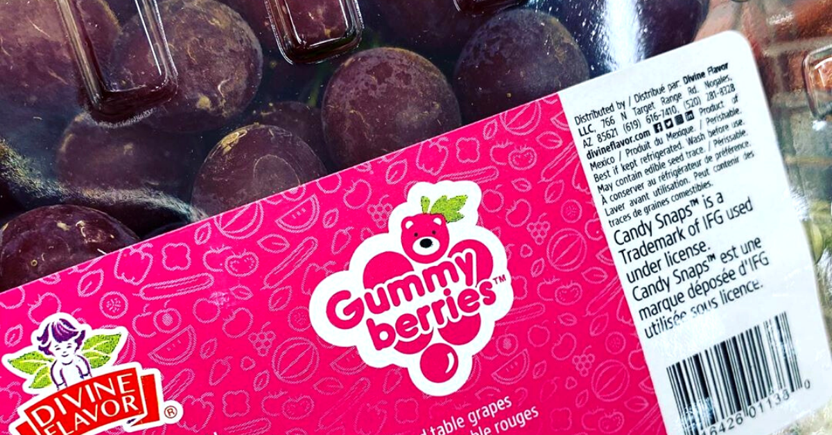 Gummy Bear-Flavored Grapes Are Here For People Who Aren’t The Biggest ...