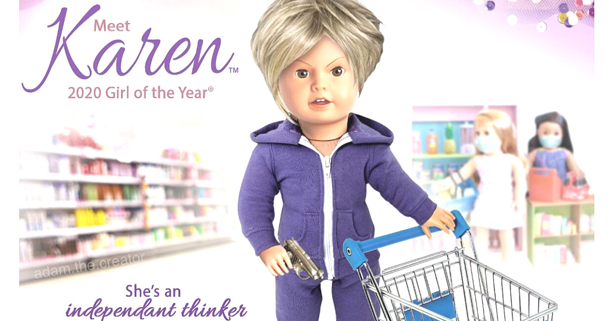 American Girl ‘Disgusted’ By Fake Ad For Gun-Toting ‘Karen’ Doll – Diply