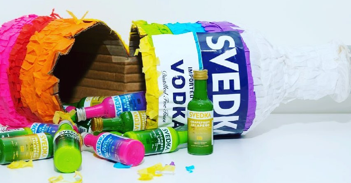 These Pinatas Are Filled With Mini Booze Bottles And Perfect For Summer ...