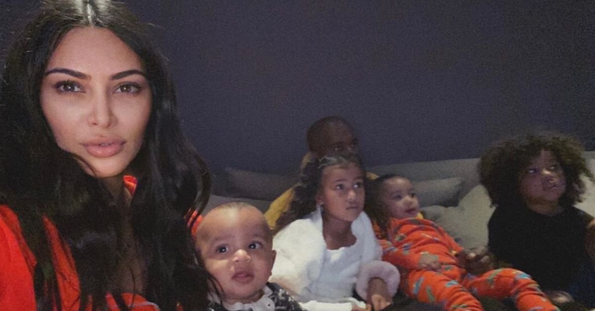 Kim Kardashian Desperately Trying To Be Patient With Her Children Is A ...