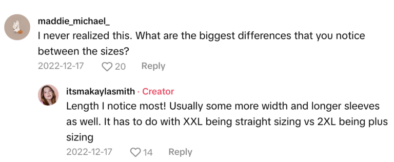 People Are Just Now Realizing That 2XL And XXL Aren’t The Same Size – Diply