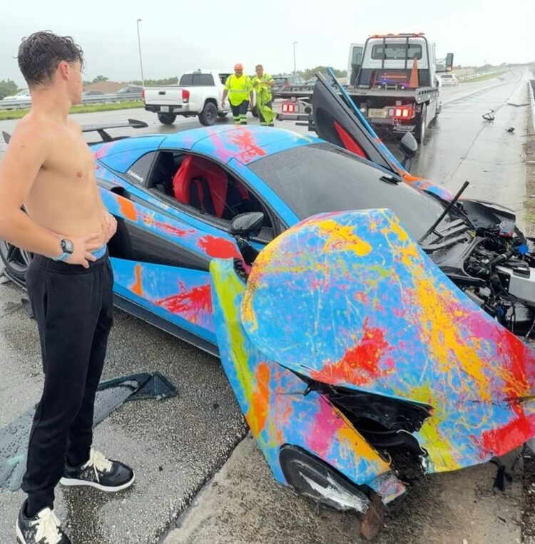 YouTuber ‘Begging’ For Money After McLaren Car Crash Called ‘Tone Deaf ...