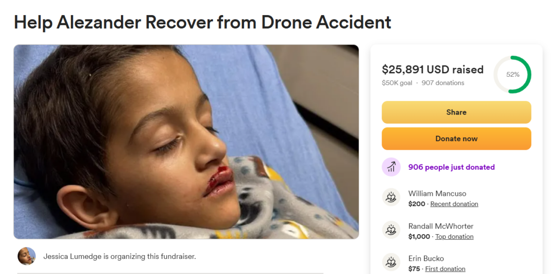 Heart-Stopping Moment Light Show Drones Crash From Sky, Leaving Young ...