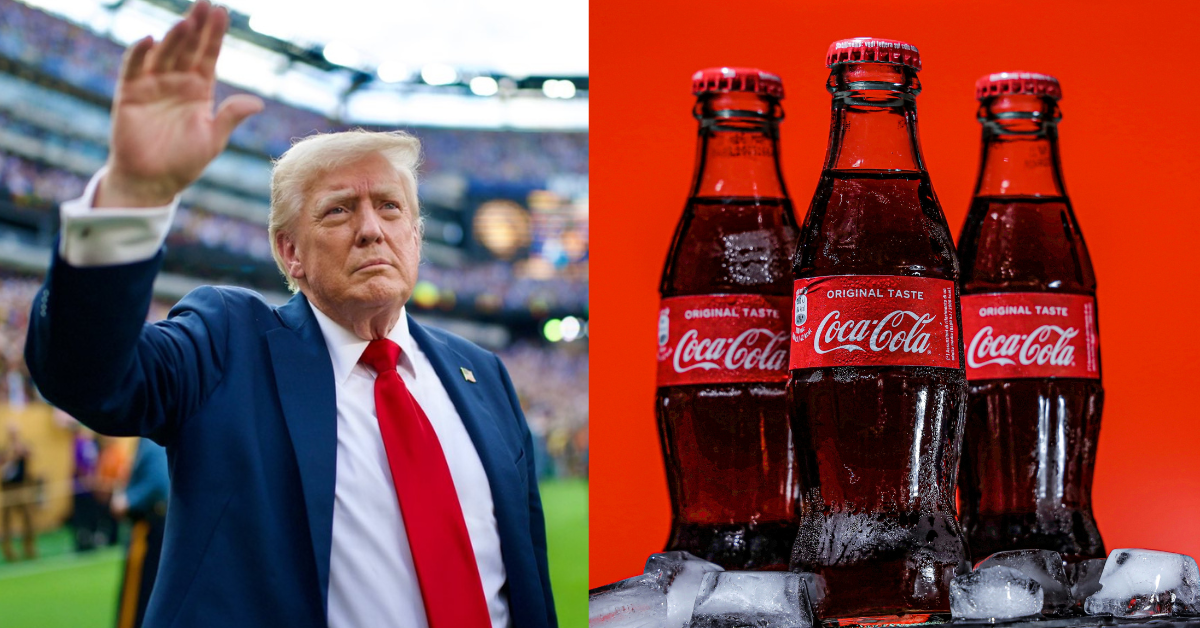 Trump Says He’s Working On Changing This Ingredient In Coca-Cola and ...